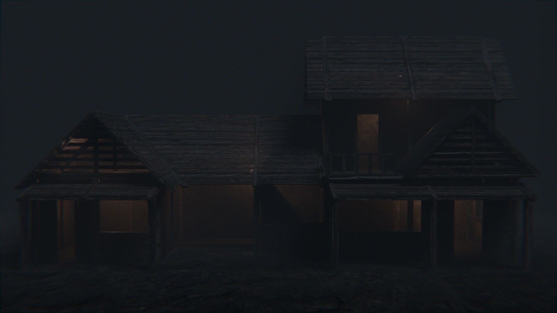3D model Horror Scene House VR / AR / low-poly | CGTrader