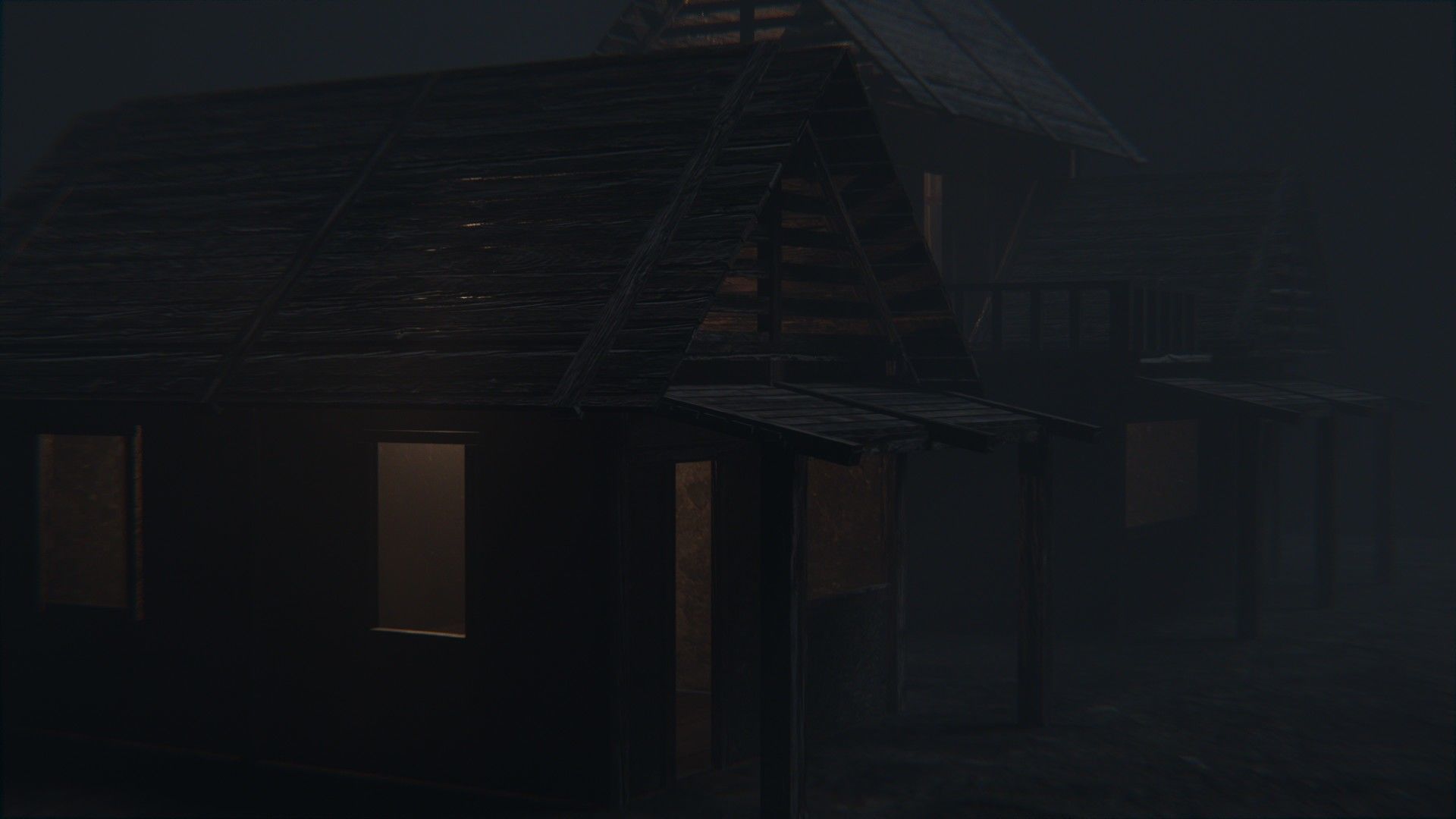 3D model Horror Scene House VR / AR / low-poly | CGTrader
