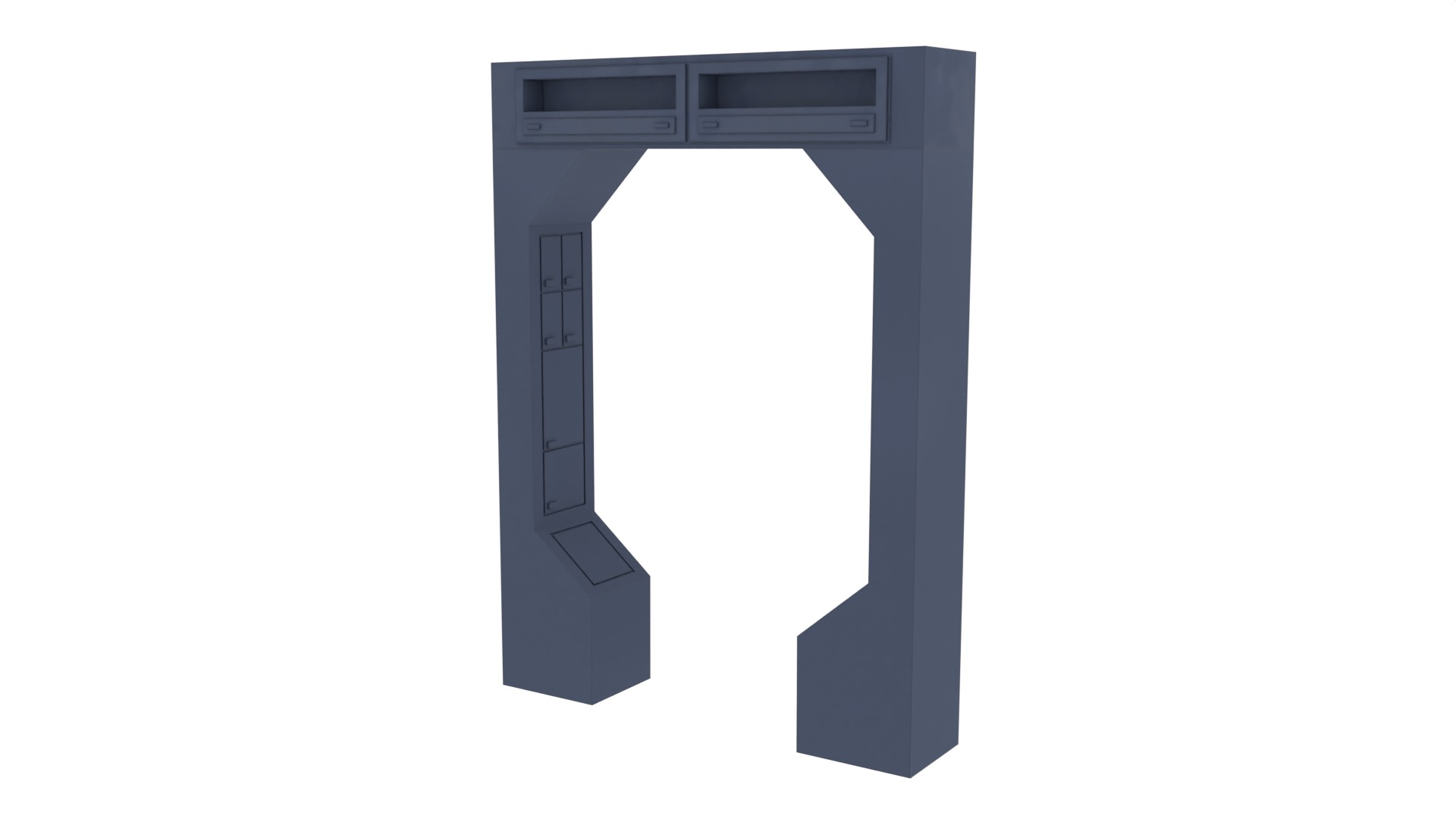 Death Star Column 1-12 scale Blackseries free 3D model 3D printable ...