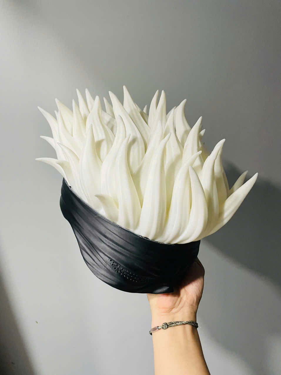 Gojo Saturo Eye Mask With Hair - jujutsu Kaisen Cosplay 3D model 3D ...