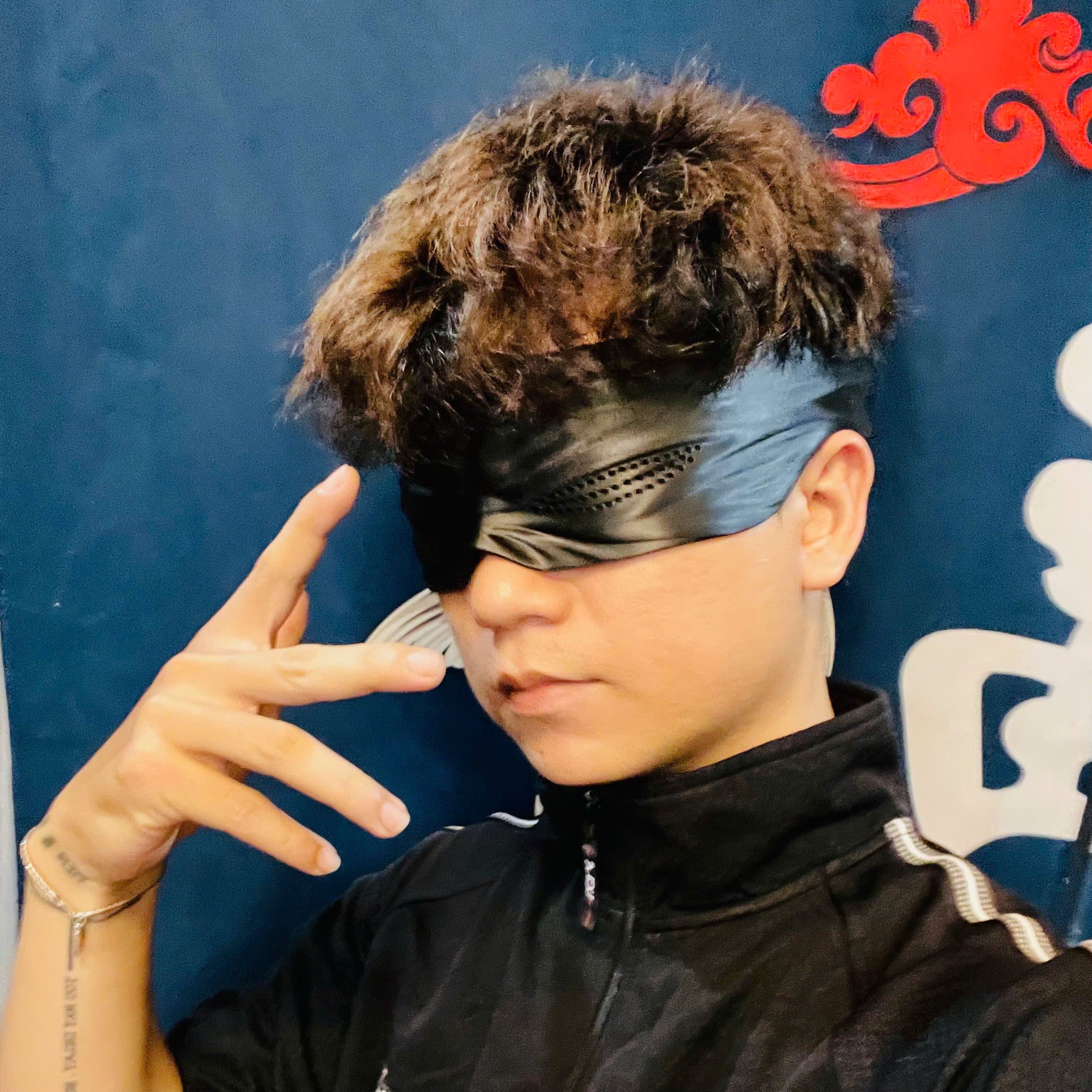 Gojo Saturo Eye Mask With Hair - jujutsu Kaisen Cosplay 3D model 3D ...