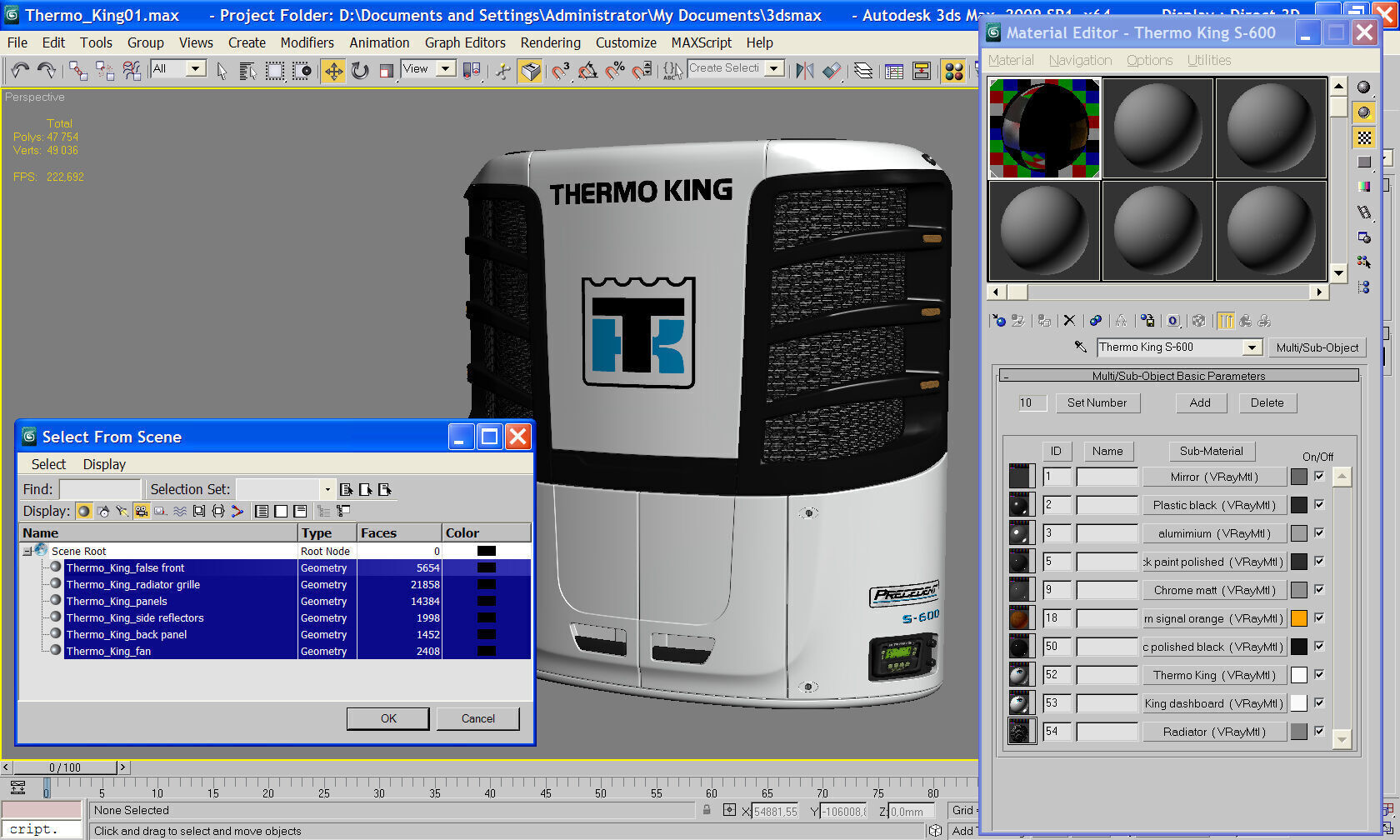 Refrigeration Unit 3D model | CGTrader