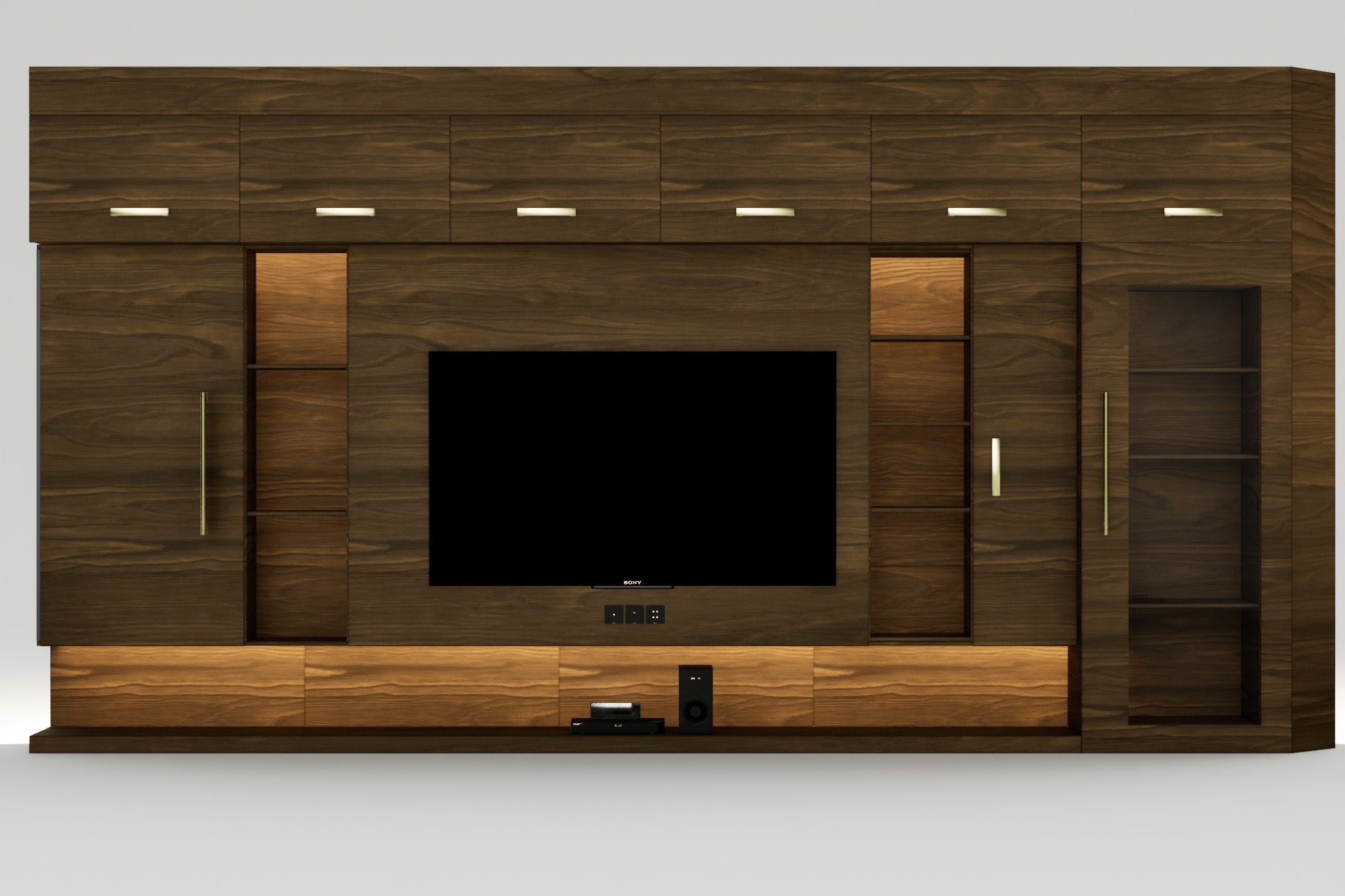 TV-unit-1 free 3D model | CGTrader