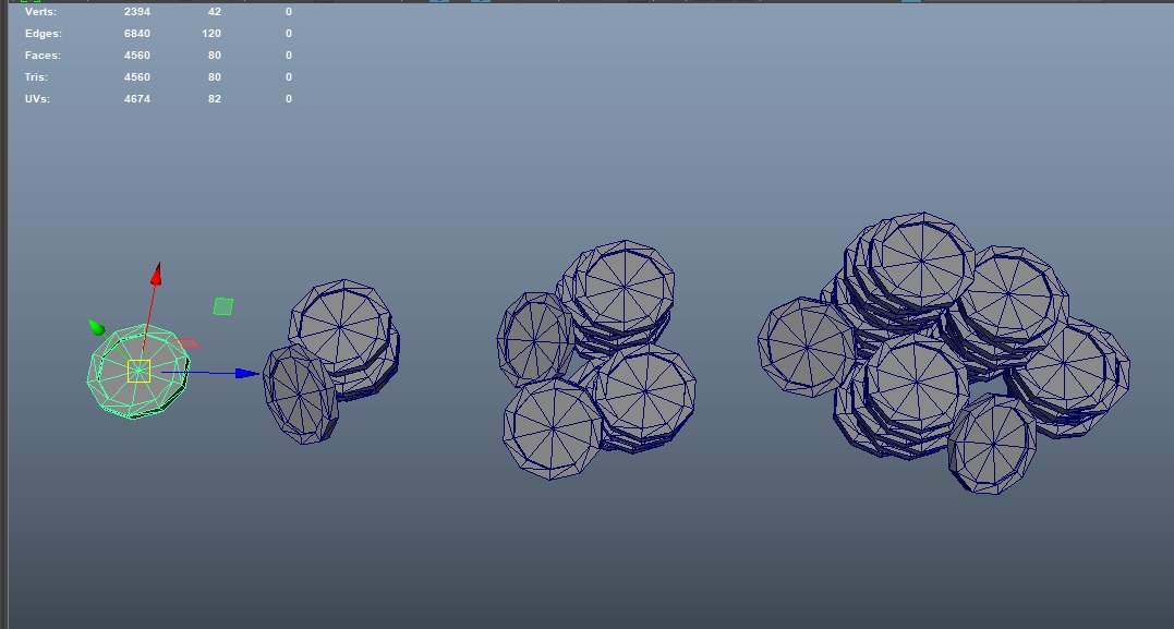 Low-Poly Gold Coins free VR / AR / low-poly 3D model | CGTrader