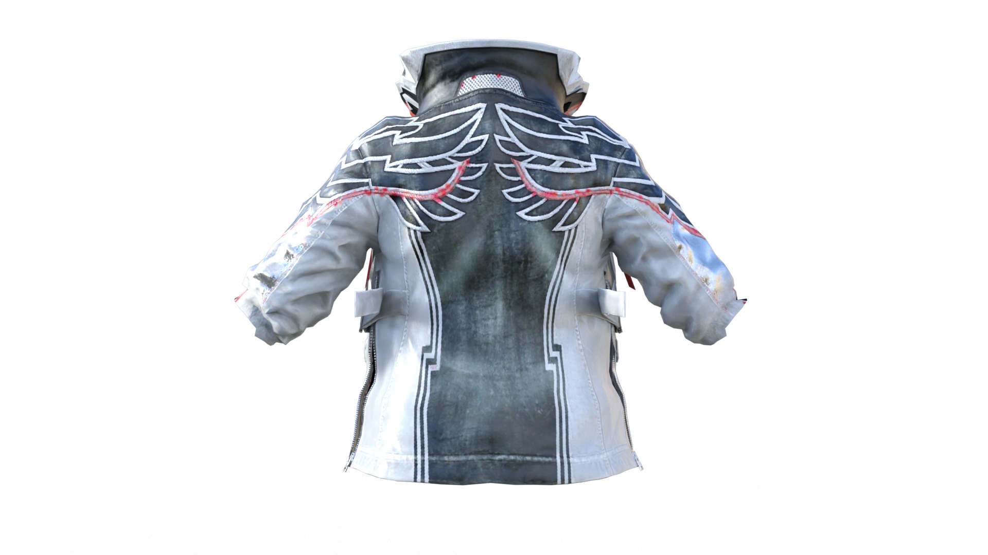 3D model JIN KAZAMA From Tekken 8 Outfit Clothing VR / AR / low-poly ...