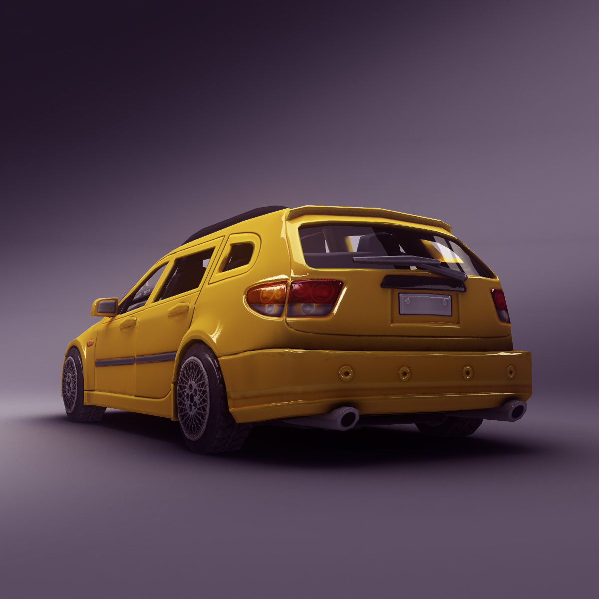 3D model Station Wagon 2 VR / AR / low-poly | CGTrader