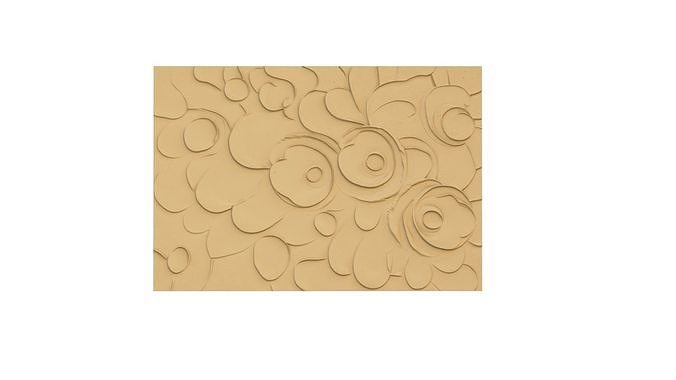 modern panel wall decor set wall relief mural CNC 110 3D model | CGTrader