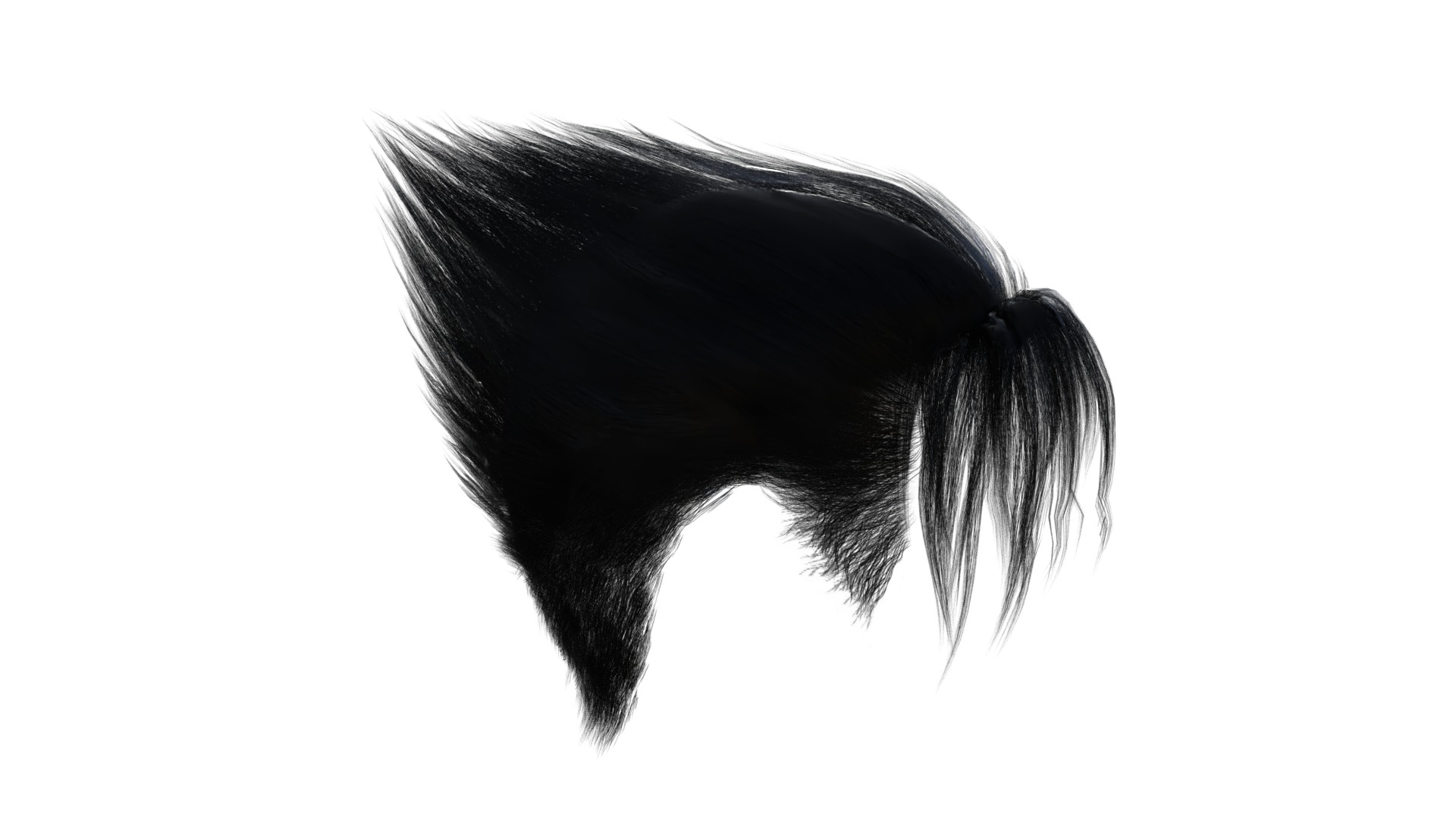 3D model JIN KAZAMA HAIR Tekken VR / AR / low-poly | CGTrader