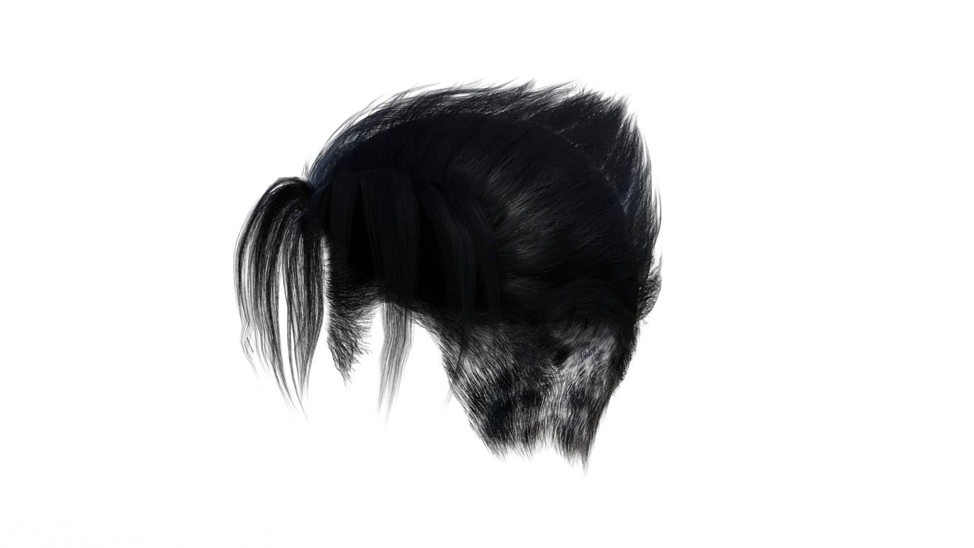3D model JIN KAZAMA HAIR Tekken VR / AR / low-poly | CGTrader