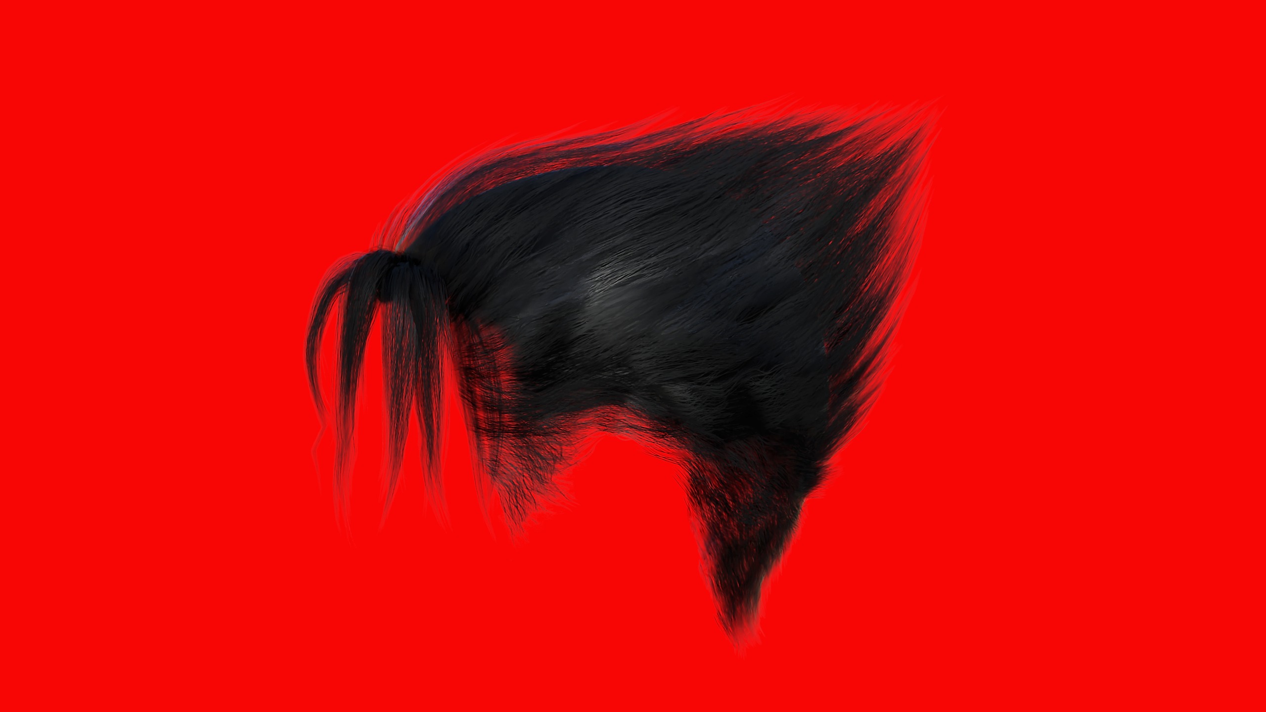 3D model JIN KAZAMA HAIR Tekken VR / AR / low-poly | CGTrader