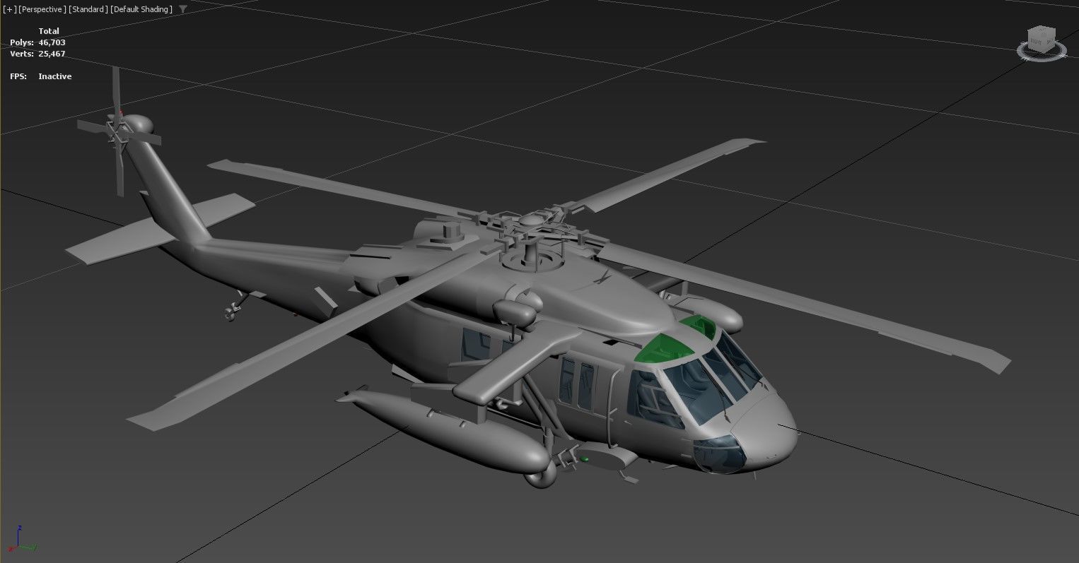 a 3D model of a helicopter 3D model | CGTrader