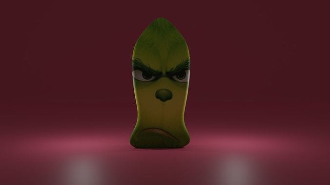 The Grinch Surf table 3D model | CGTrader