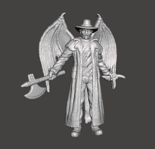 JEEPERS CREEPERS WINGED MINIATURE MODEL HORROR FANTASY GAMES RPG 3D ...
