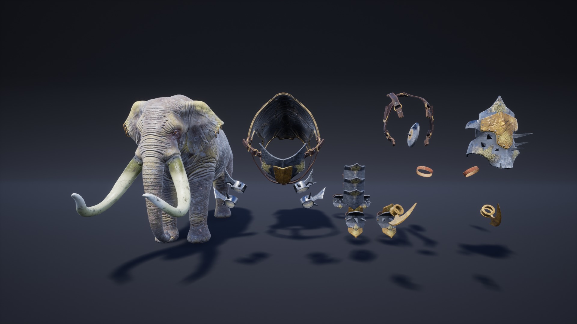 3D model Fantasy Animals Pack VR / AR / low-poly | CGTrader