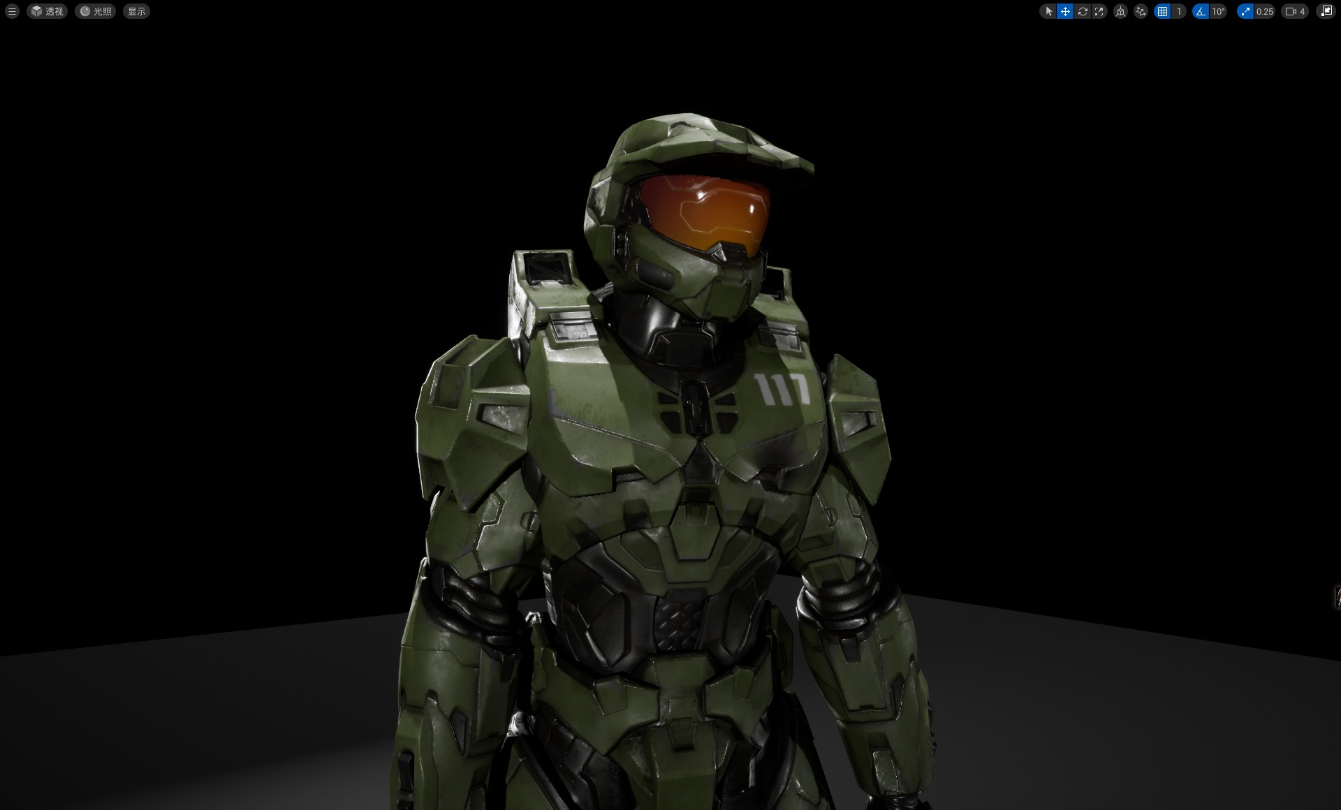 UE5 MasterChief 3D model animated rigged | CGTrader