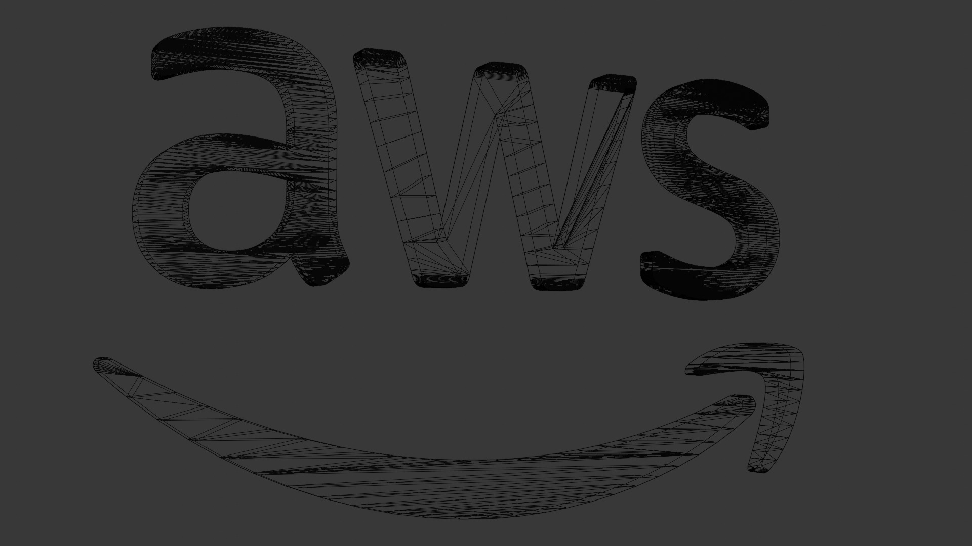 AWS Logo free 3D model | CGTrader