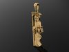 SANTA MUERTE pendant 3DM STL OBJ model for 3D printing and CNC 3D model ...