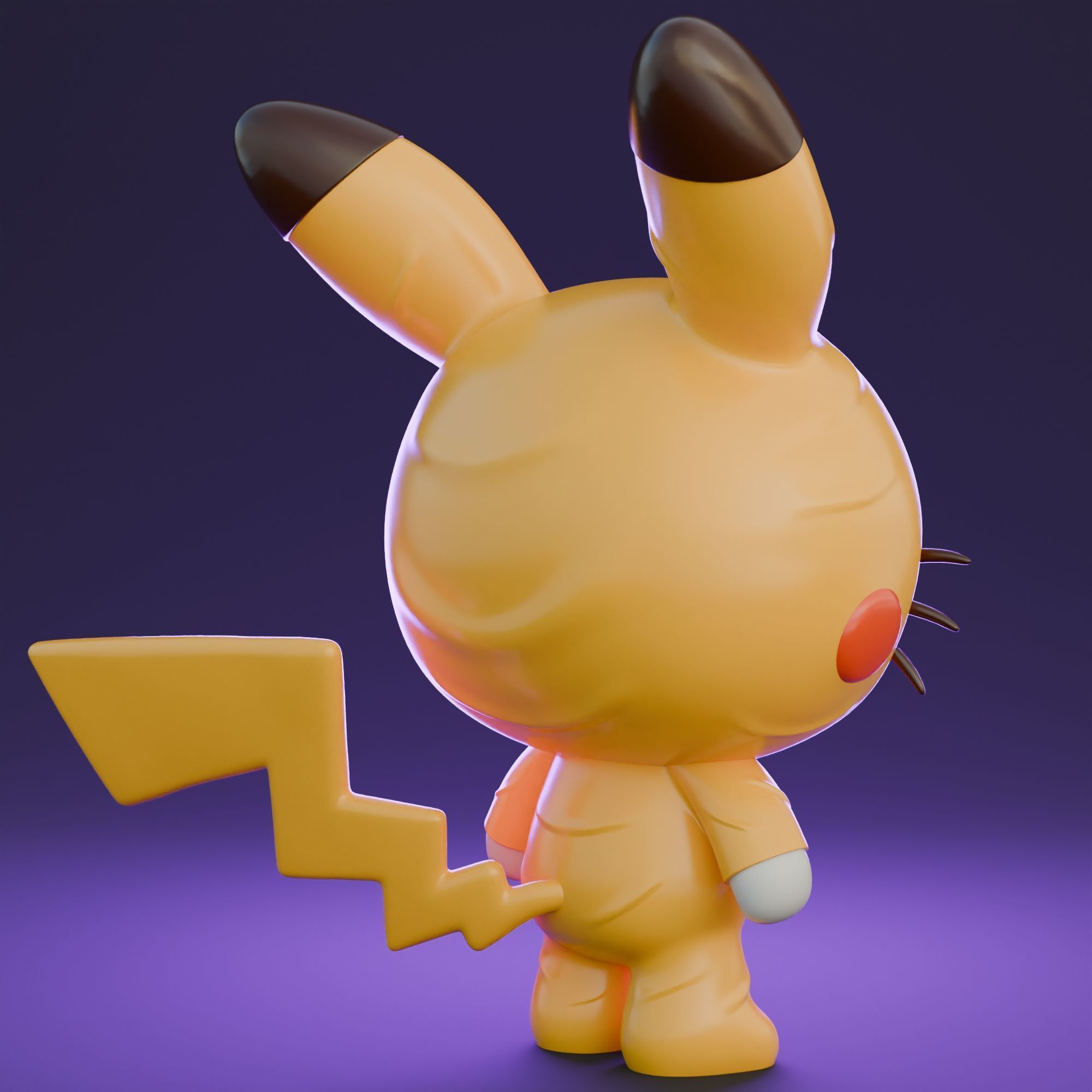 HELLO KITTY PIKACHU POKEMON HALLOWEEN 3D model 3D printable | CGTrader