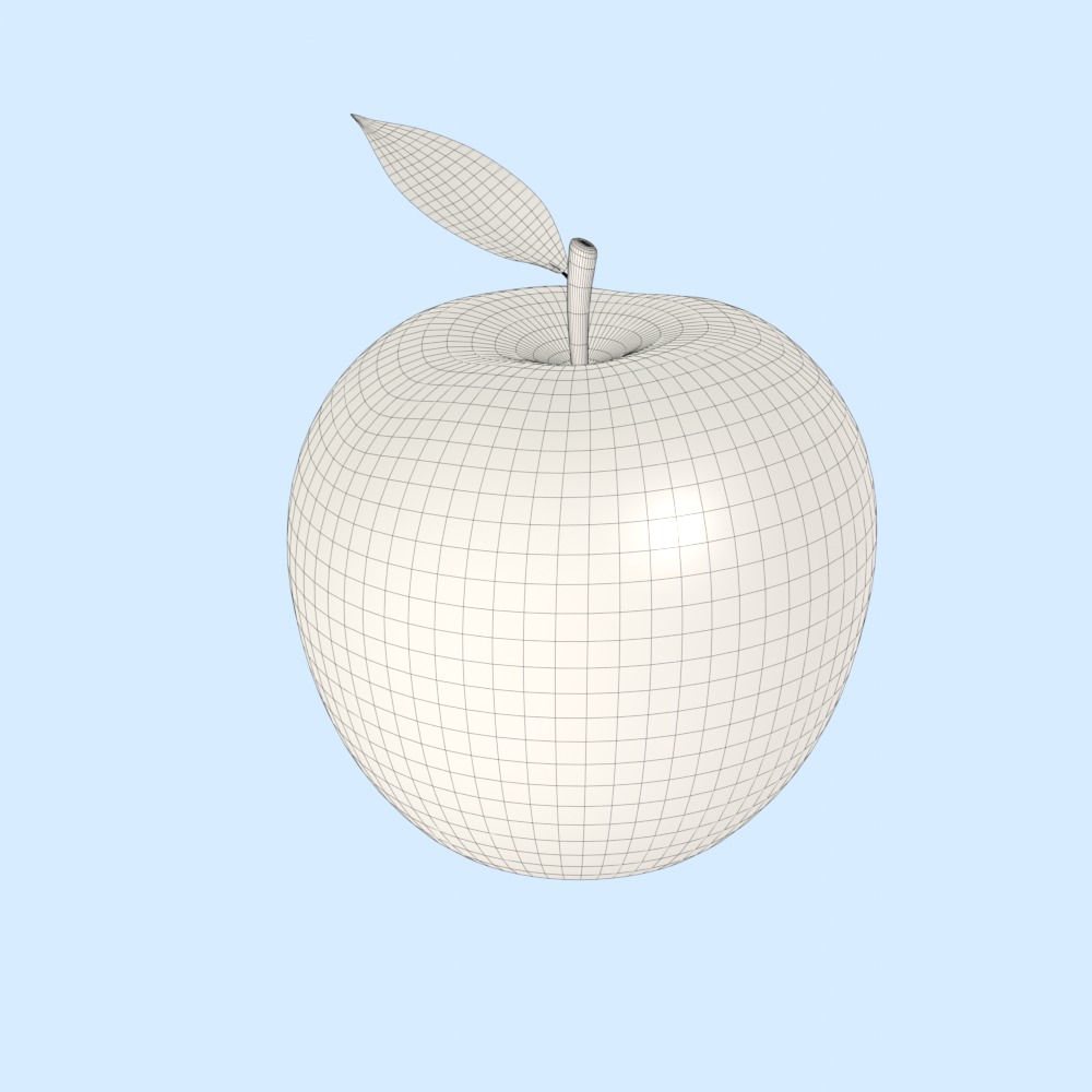 Apple free 3D model | CGTrader