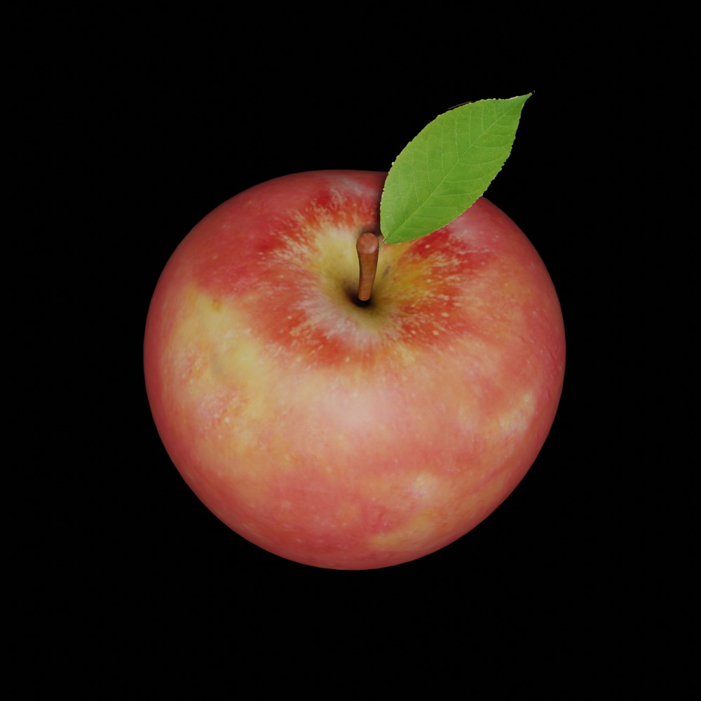 Apple free 3D model | CGTrader