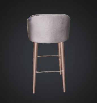 bar stool 3D model | CGTrader