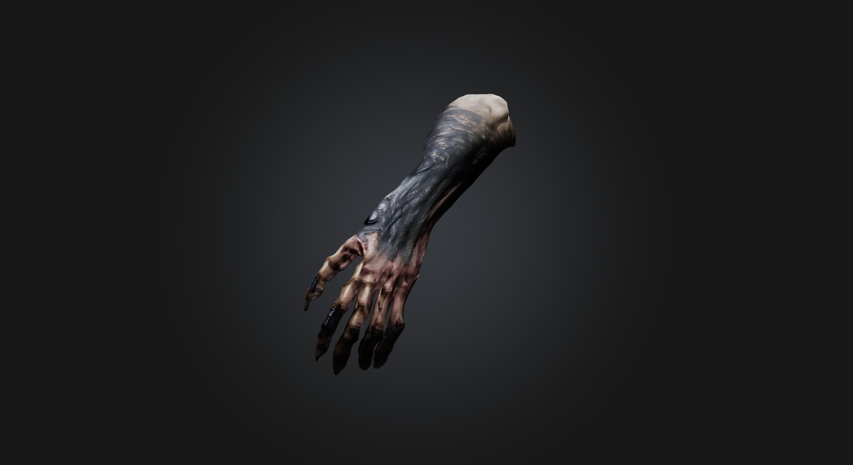 3D model monster arm VR / AR / low-poly | CGTrader