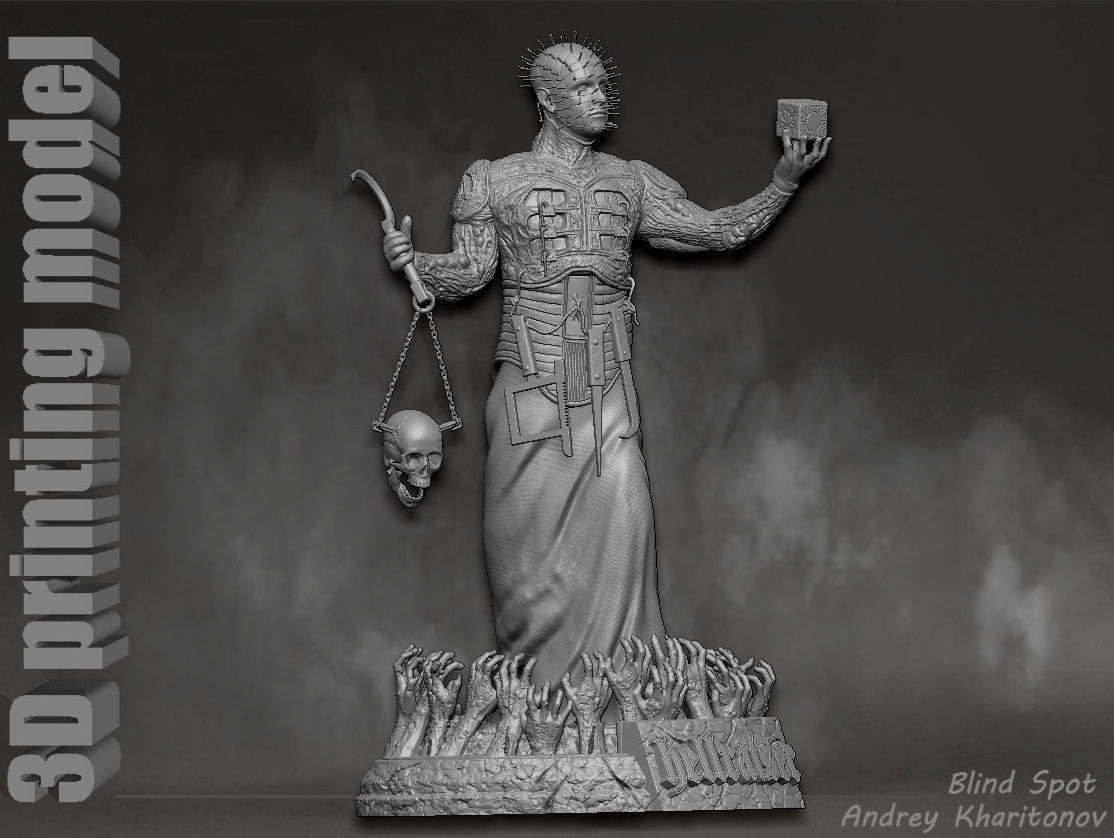 Hellraiser 3D model 3D printable | CGTrader