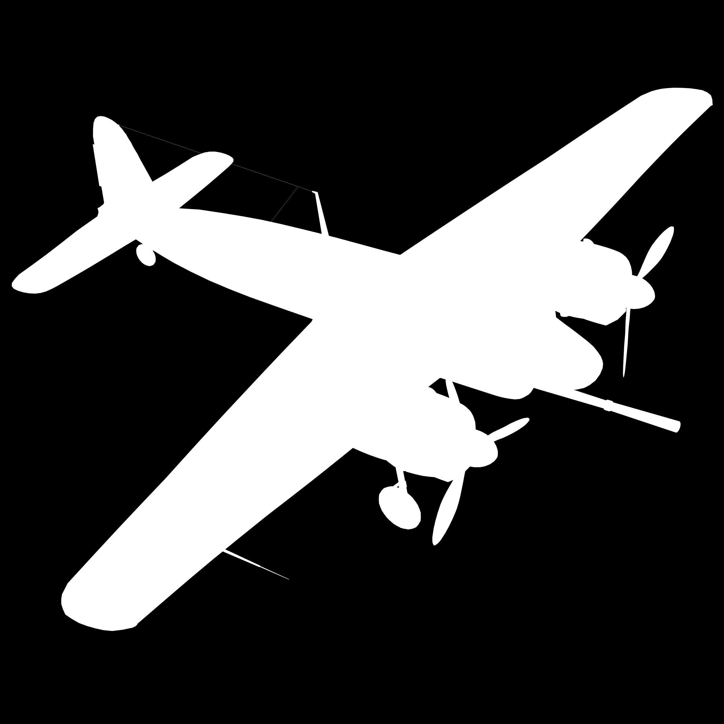 3D model model of a World War II-era German military aircraft VR / AR ...