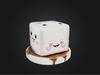 3D model Pixel Art Marshmallow VR / AR / low-poly | CGTrader