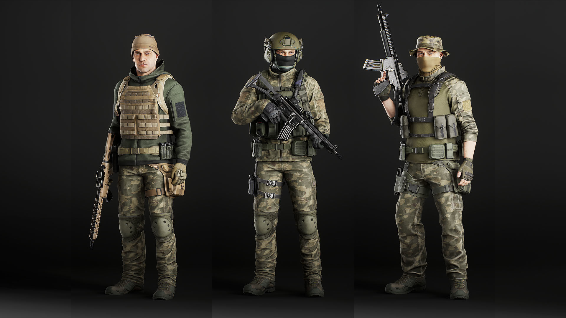 3D model Modular Casual Military Soldier VR / AR / low-poly | CGTrader
