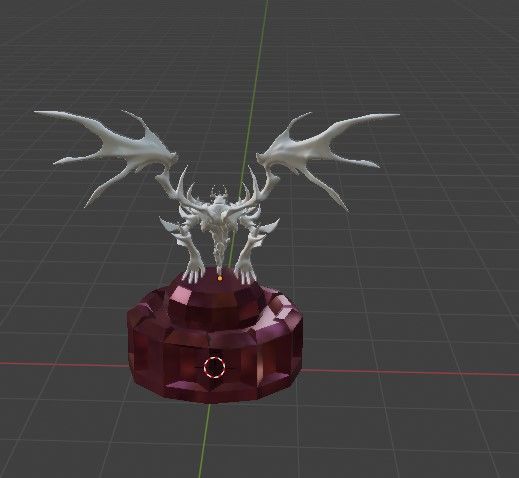 3D Model of Shadow Fiend from Dota 2 3D model 3D printable | CGTrader
