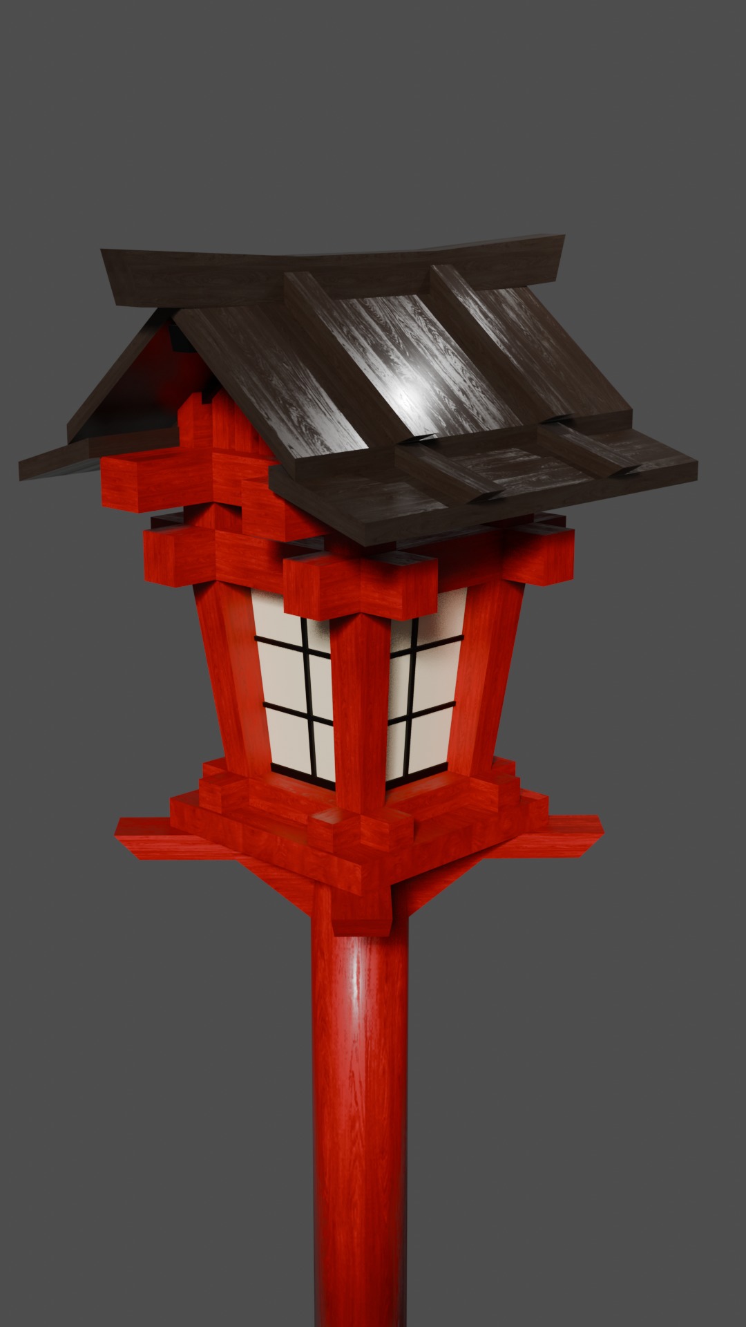Japanese traditional Lantern free VR / AR / low-poly 3D model | CGTrader