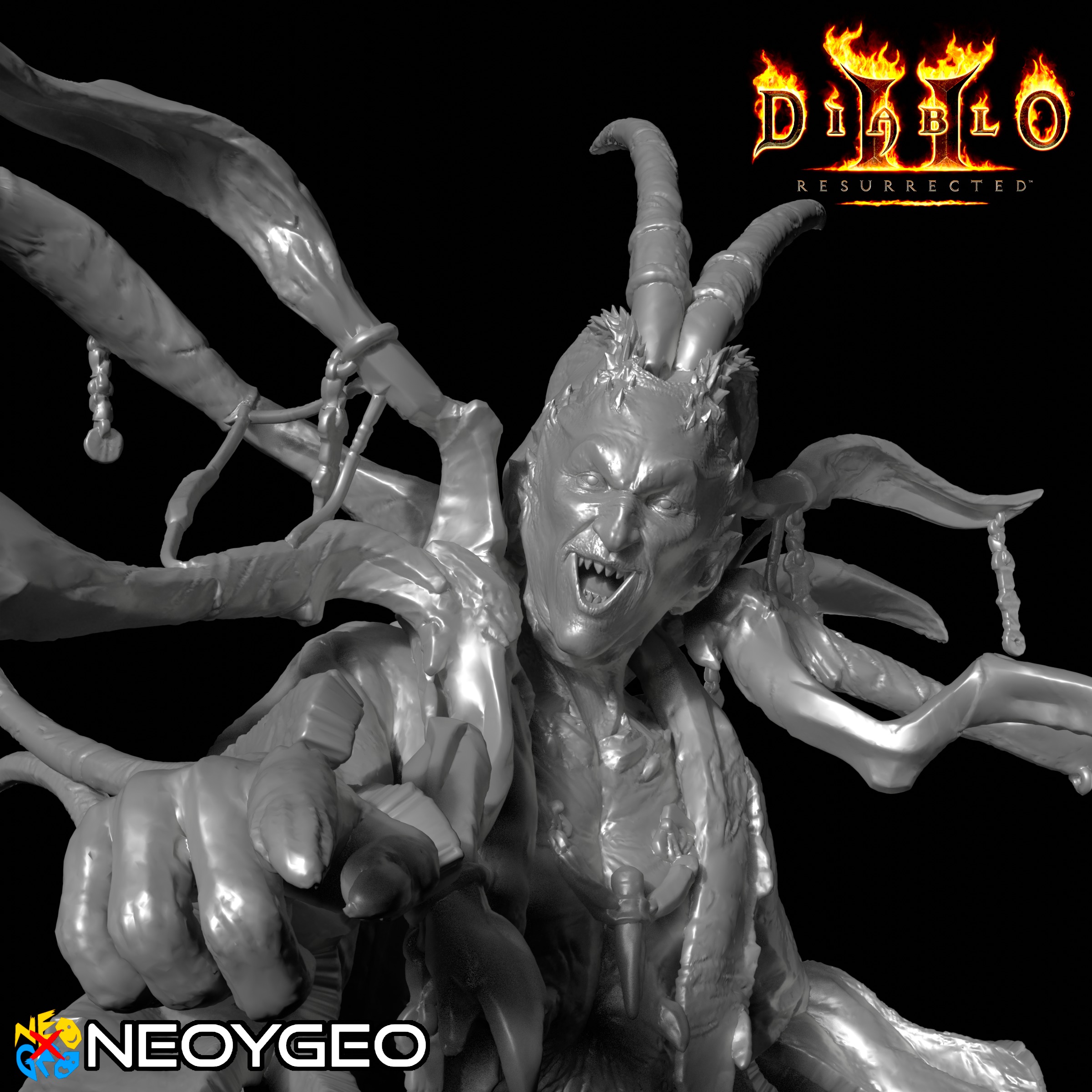 BAAL LORD OF DESTRUCTION - DIABLO II 3D model 3D printable | CGTrader
