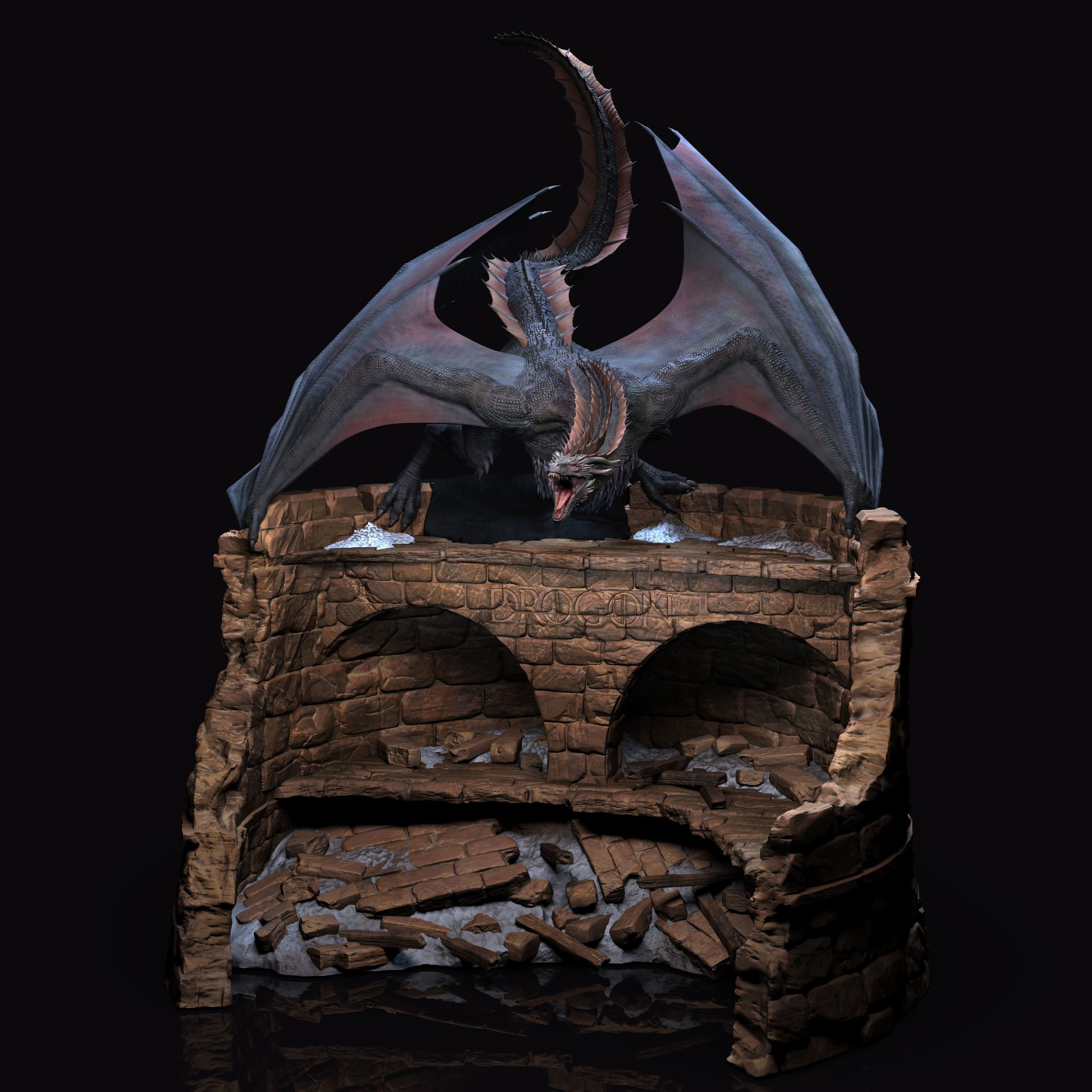 Drogon - S7 version 3D model 3D printable | CGTrader