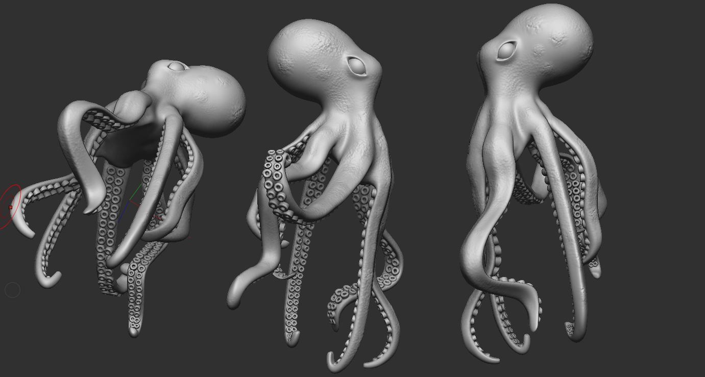 Octopus 3d model for 3D printing 3D model 3D printable | CGTrader