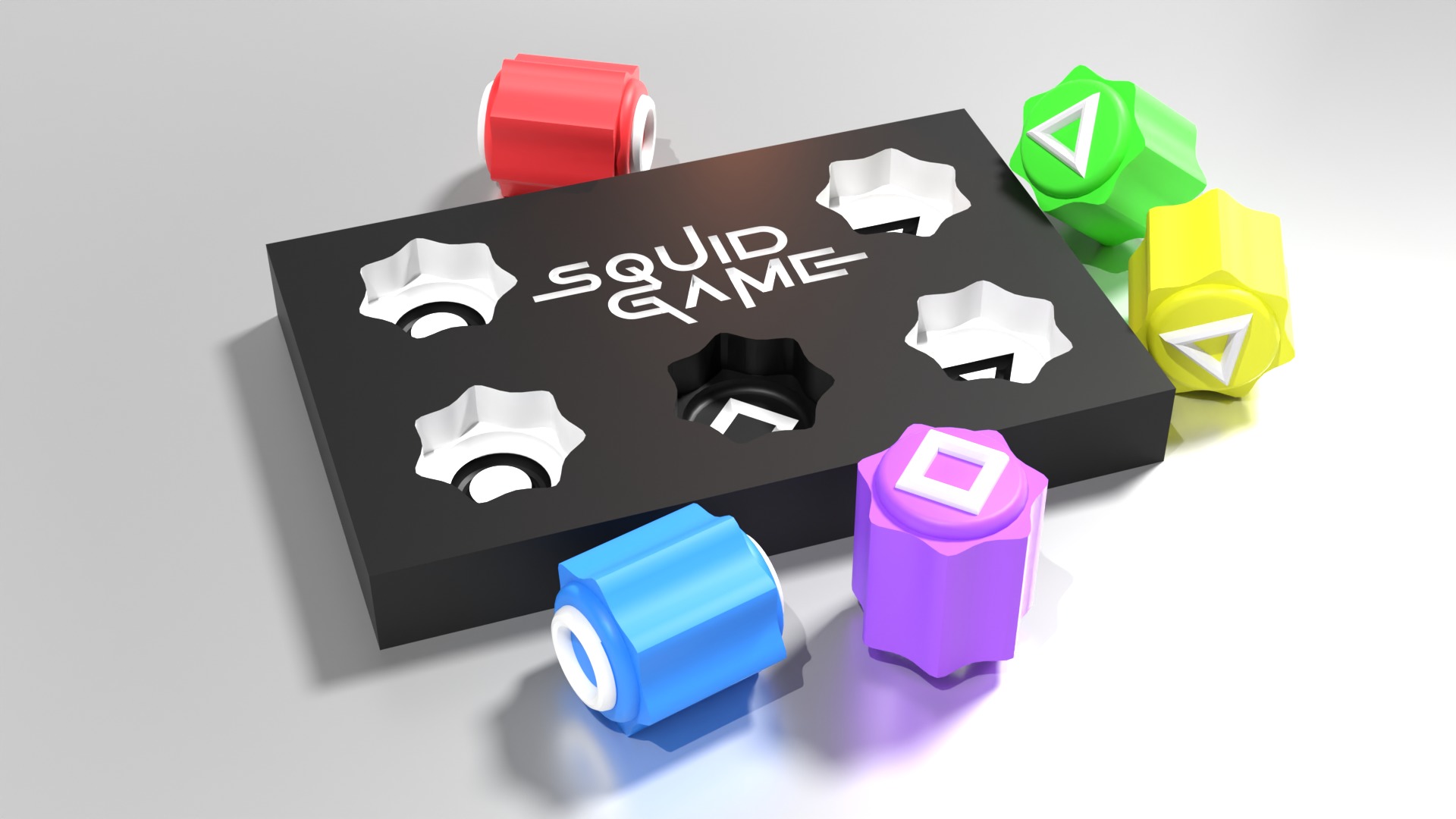 Gonggi - squid game 3D model 3D printable | CGTrader