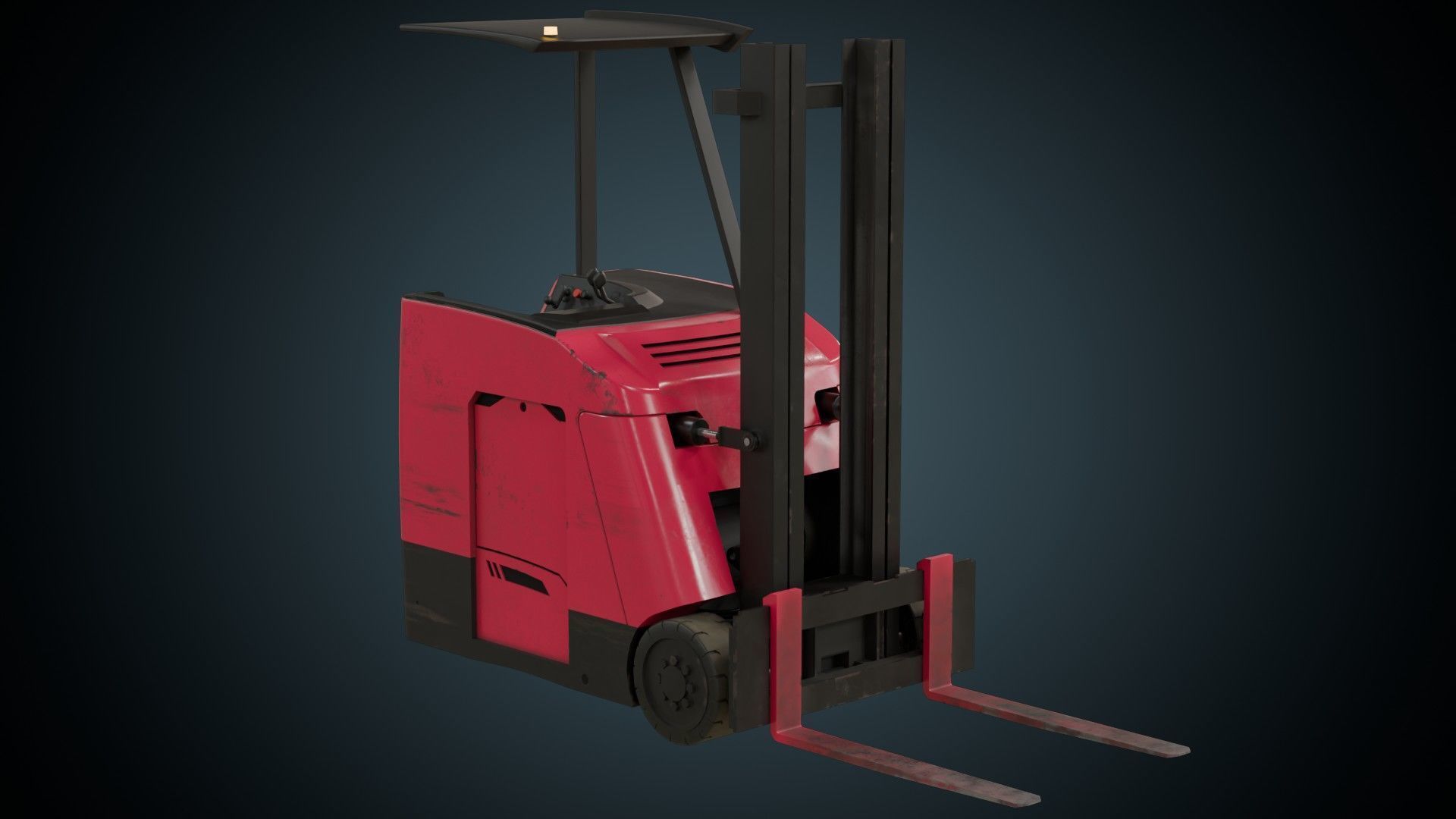 3D model Forklift 2B VR / AR / low-poly | CGTrader