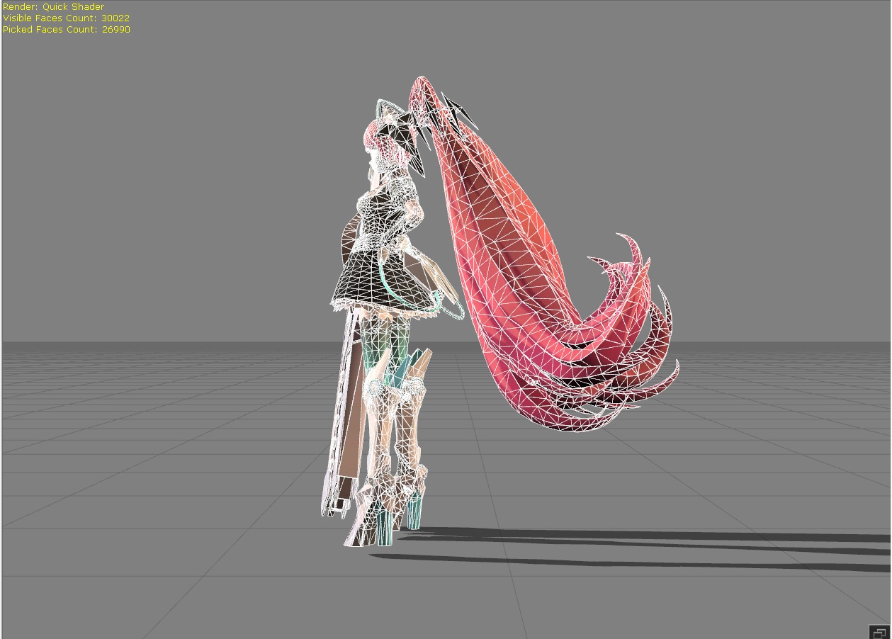 3D model Layla Miss Hikari VR / AR / low-poly | CGTrader