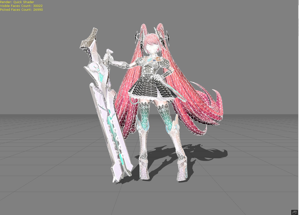 3D model Layla Miss Hikari VR / AR / low-poly | CGTrader
