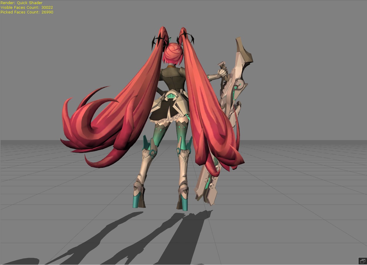 3D model Layla Miss Hikari VR / AR / low-poly | CGTrader