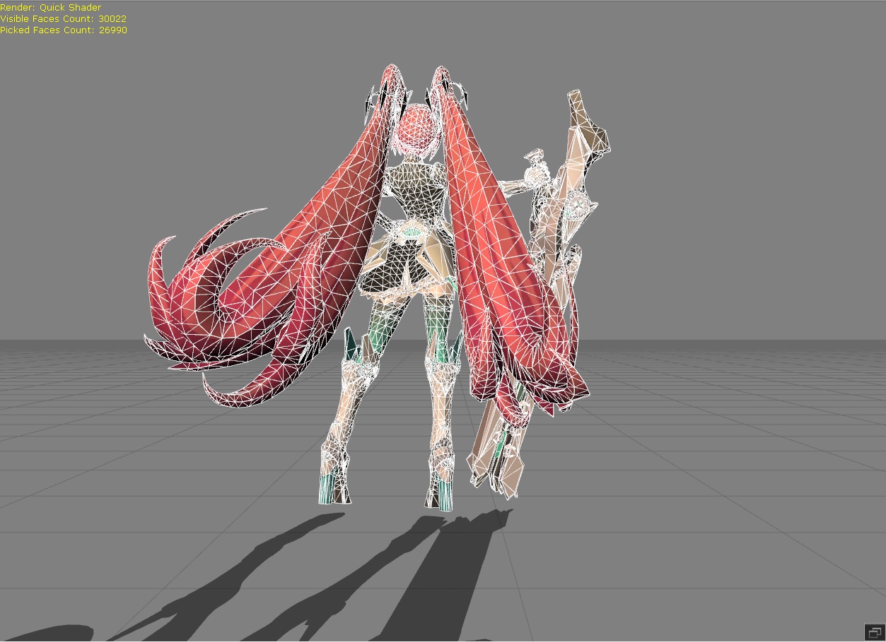 3D model Layla Miss Hikari VR / AR / low-poly | CGTrader