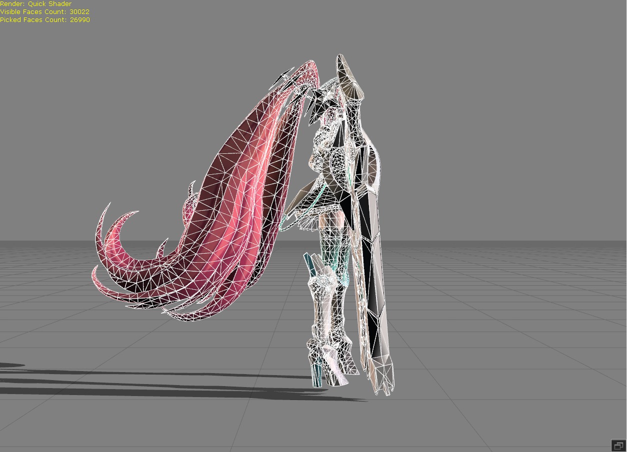 3D model Layla Miss Hikari VR / AR / low-poly | CGTrader