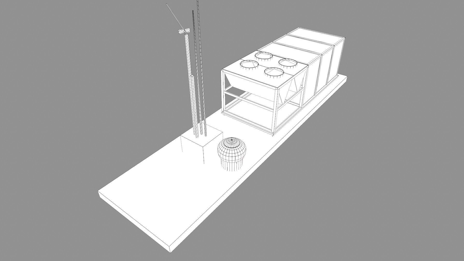 3D model Vent Machine VR / AR / low-poly | CGTrader
