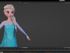 3D model Elsa Frozen 3D Model VR / AR / low-poly | CGTrader