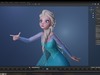 3D model Elsa Frozen 3D Model VR / AR / low-poly | CGTrader