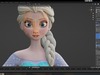 3D model Elsa Frozen 3D Model VR / AR / low-poly | CGTrader