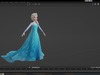 3D model Elsa Frozen 3D Model VR / AR / low-poly | CGTrader