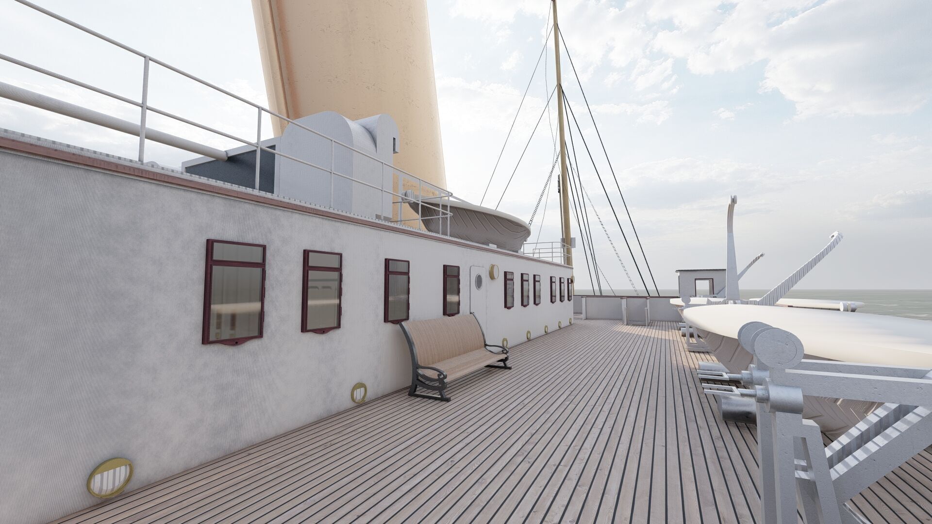 Titanic with full interior 3D model | CGTrader