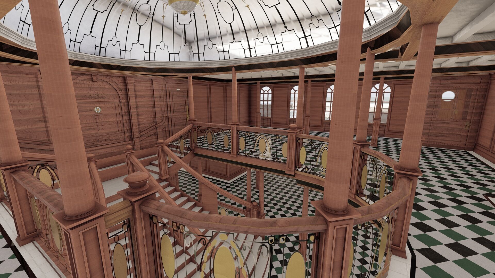 Titanic with full interior 3D model | CGTrader