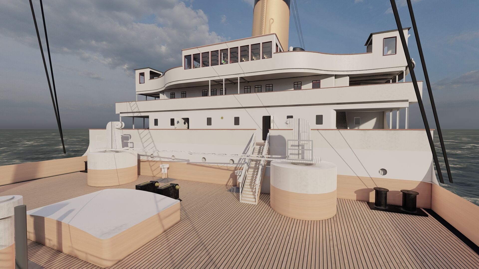 Titanic with full interior 3D model | CGTrader